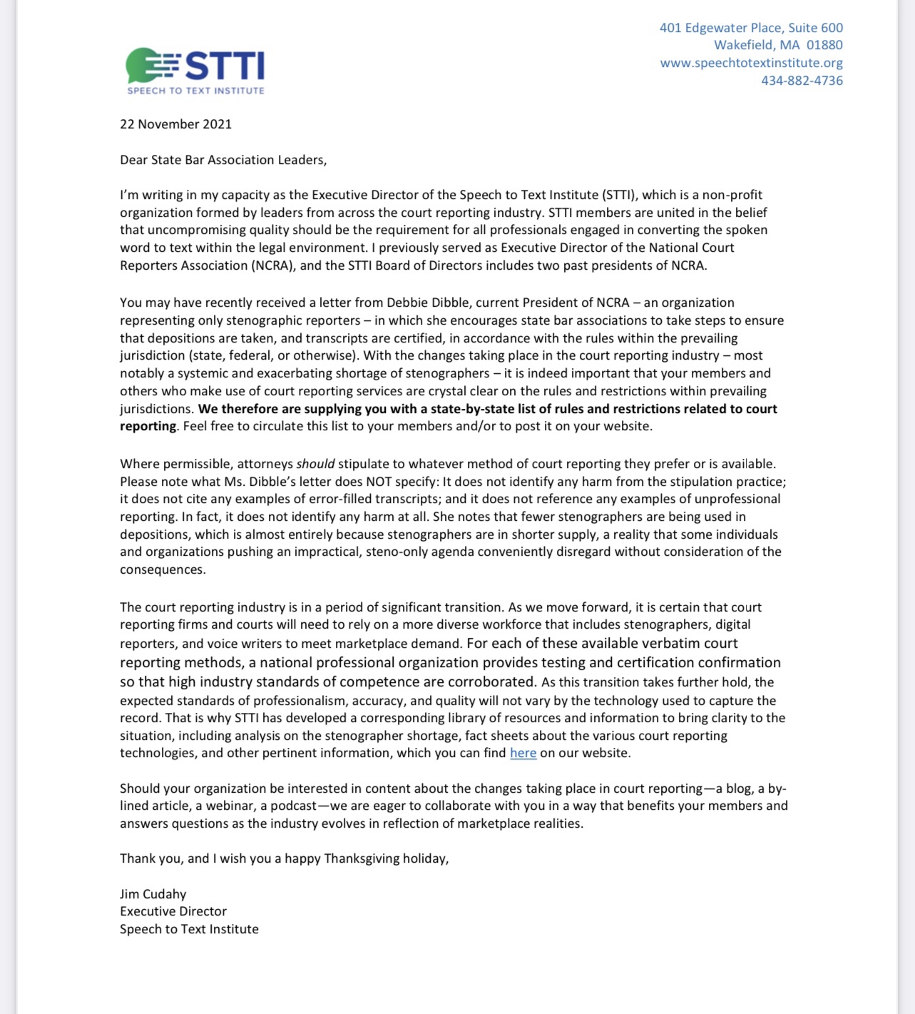 STTI Copies NCRA, Assumes Lawyers Can’t Tell the Difference – Stenonymous