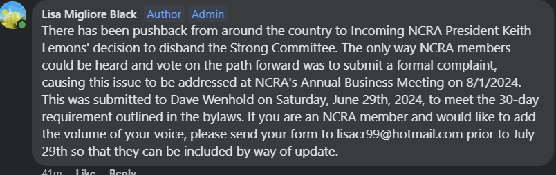 Motion to Resign Keith Lemons Gathering Supporters After National Court ...